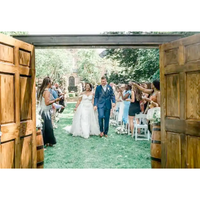 Ceremony Doors - Vicars Built Rentals