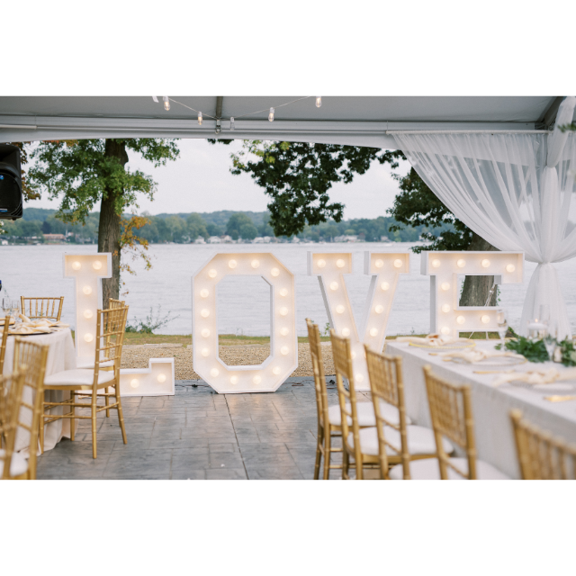 Giant LOVE Letters - Vicars Built Rentals