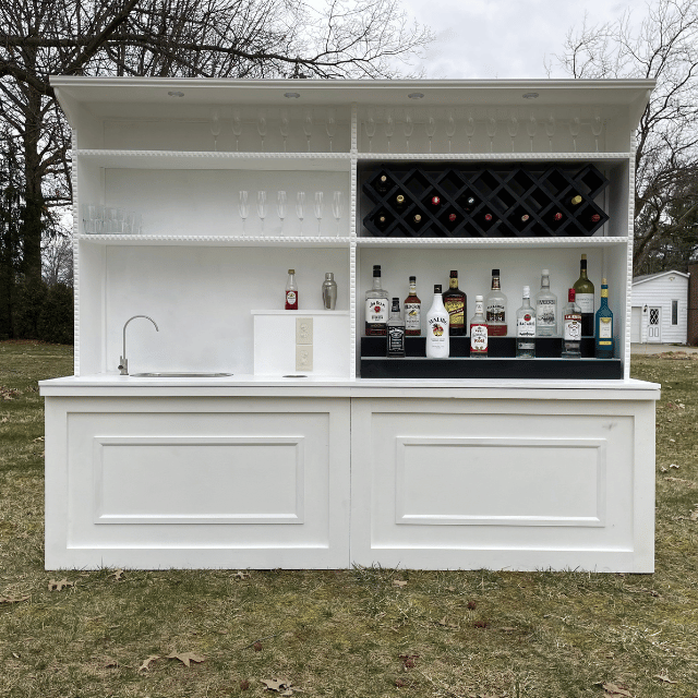 Back Bar - Vicars Built Rentals
